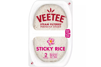 VeeTee - Sticky Rice - 2 x 130g - Best Before it's Gone Ltd