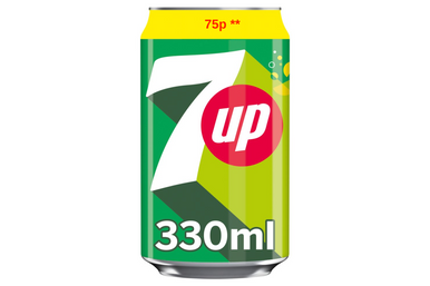 7up - Regular Lemon & Lime Sparkling Drink - 330ml - Best Before it's ...