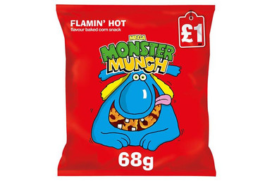 Walkers - Flamin Hot - Monster Munch - 68g