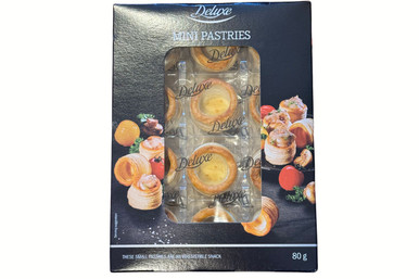 Deluxe - Mini Puff Pastry Cases - 80g - 12 pieces - Best Before it's ...