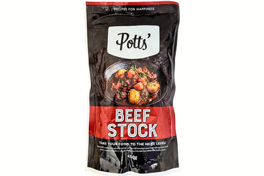 Potts' - Beef Stock - 450g - Best Before it's Gone Ltd