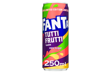 Fanta - Tutti Frutti Taste - Zero Sugar - 250ml - Best Before it's Gone Ltd