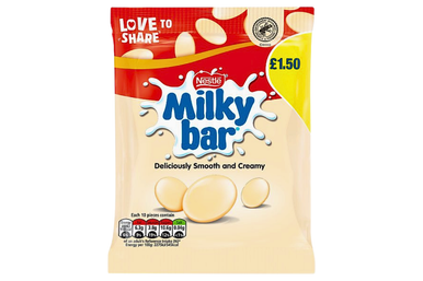 Nestle - Milkybar - White Chocolate Giant Buttons - 85g - Best Before ...