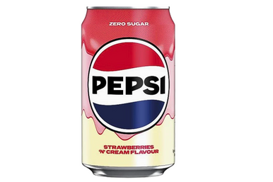 Pepsi - Zero Sugar - Strawberries 'N' Cream Flavour - 330ml - Best ...