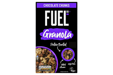 Fuel 10K - Granola - Chocolate Chunks - Protein Boosted Cereal - Vegan ...