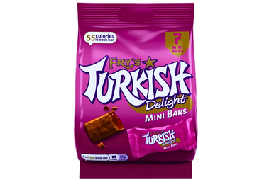 Fry's - Turkish Delight - Mini Bars - 7 Mini Bars (105g) - Best Before ...