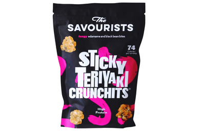 The Savourists - Sticky Teriyaki Crunchits - High Protein - Tangy ...