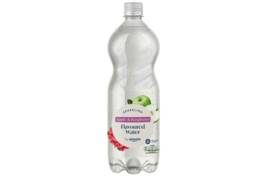 Sparkling Apple & Raspberry Flavoured Water by Amazon - Sugar Free ...