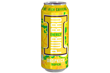 Pwr-Bru Energy - Dropkick - Tropical Flavour Energy Drink - 500ml ...