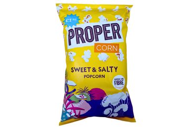 Proper Corn - Sweet & Salty Popcorn - Vegan - 60g - Best Before it's ...