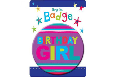 Party Fun - Birthday Girl Badge