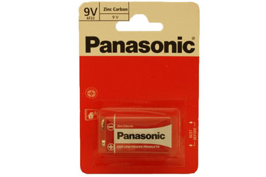 Panasonic - 9V/R22/6F22 9v Battery