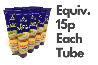 Case of Primula - Easy Squeeze - Original Cheese - 12 x 100g