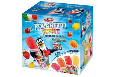 Polaretti Fruit - Ice Lollies - 60 x 40ml