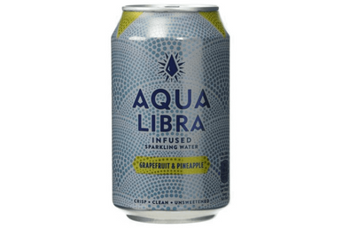 Aqua Libra - Sparkling Water Infused With Grapefruit & Pineapple - 330ml
