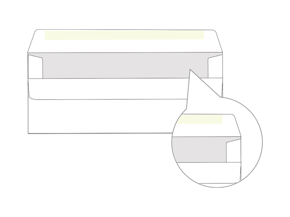 Custom Simple Seal Envelopes | Printed Flip & Seal Business Envelopes