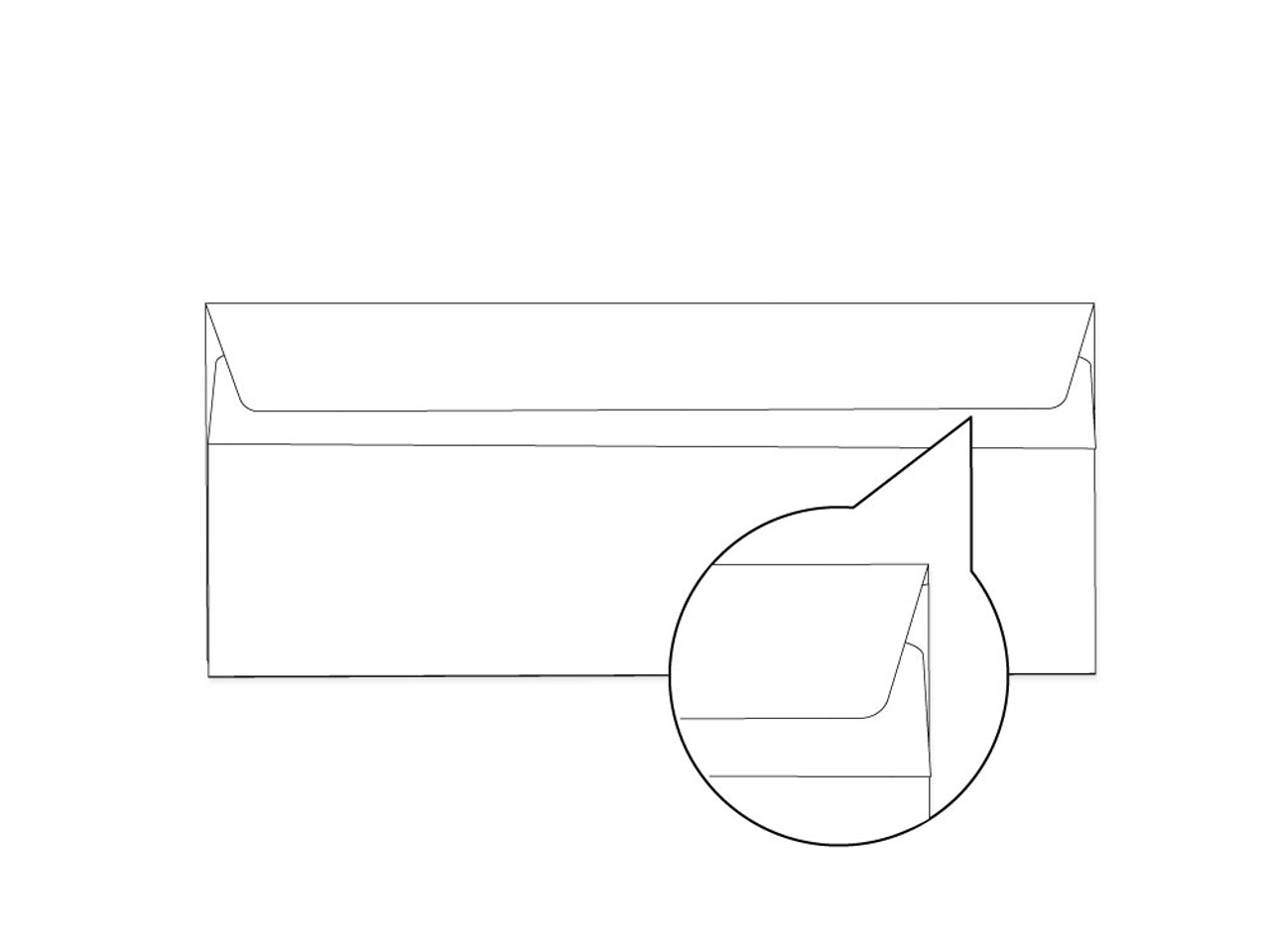 Custom #10 Security Simple Seal Envelopes | Business Envelopes
