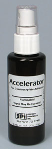 Accelerator for Cyanoacrylate Adhesive - 2 oz Bottle - Gresco Products