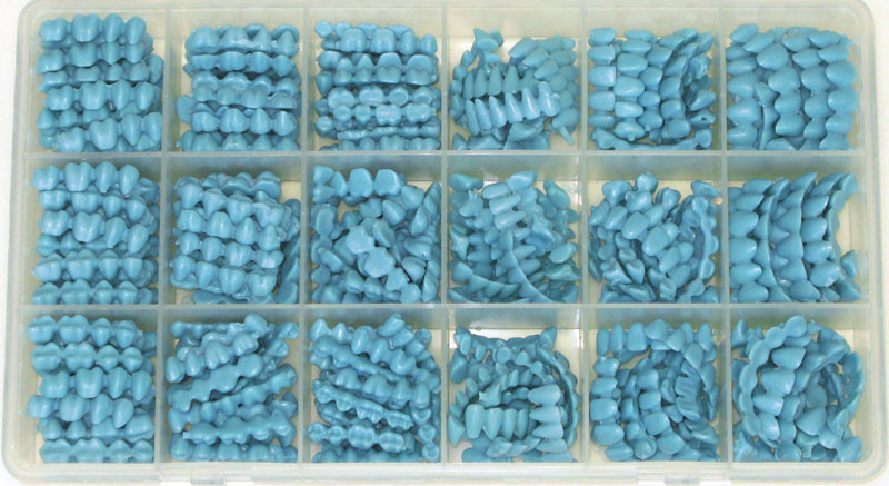 Wax Pontic Set For Bridges - 18 sizes