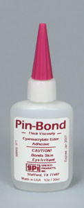Pin-Bond - Super Glue Cyanoacrylate Adhesive - Thick Viscosity - 1 ...