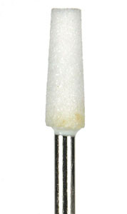 White Mounted Stones - Tapered Barrel - 100 count