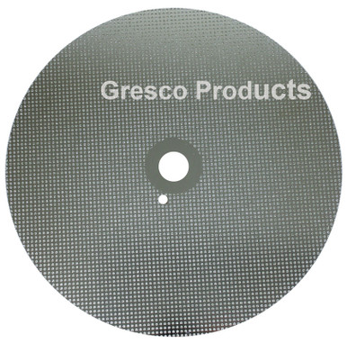 Model Trimmer Disk Wheel Dental Lab - Diamond Plated - 12" Diameter