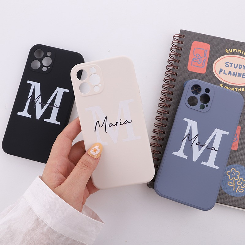 Initials Name iPhone Case