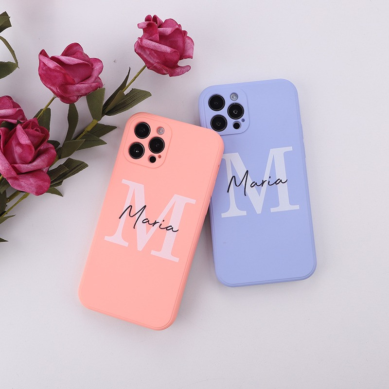 Initials Name iPhone Case