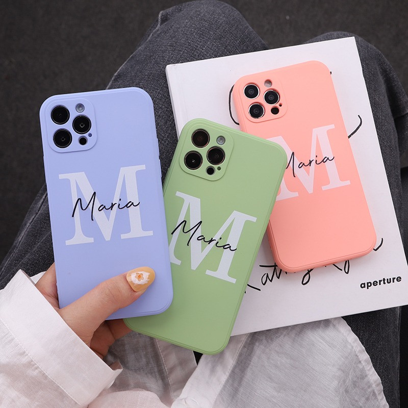 Initials Name iPhone Case