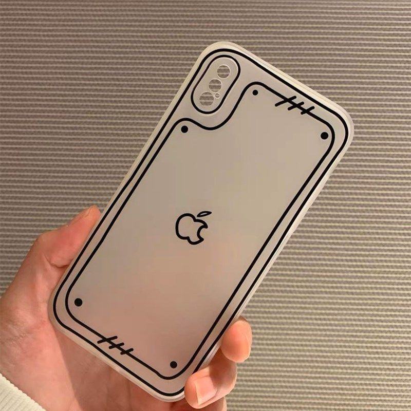 Simple Outline iPhone Case