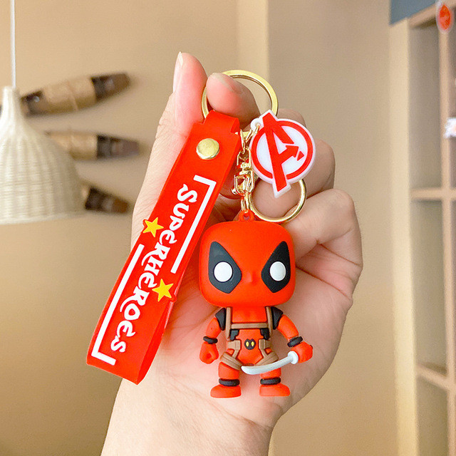 Cartoon SuperHeroes Keychain