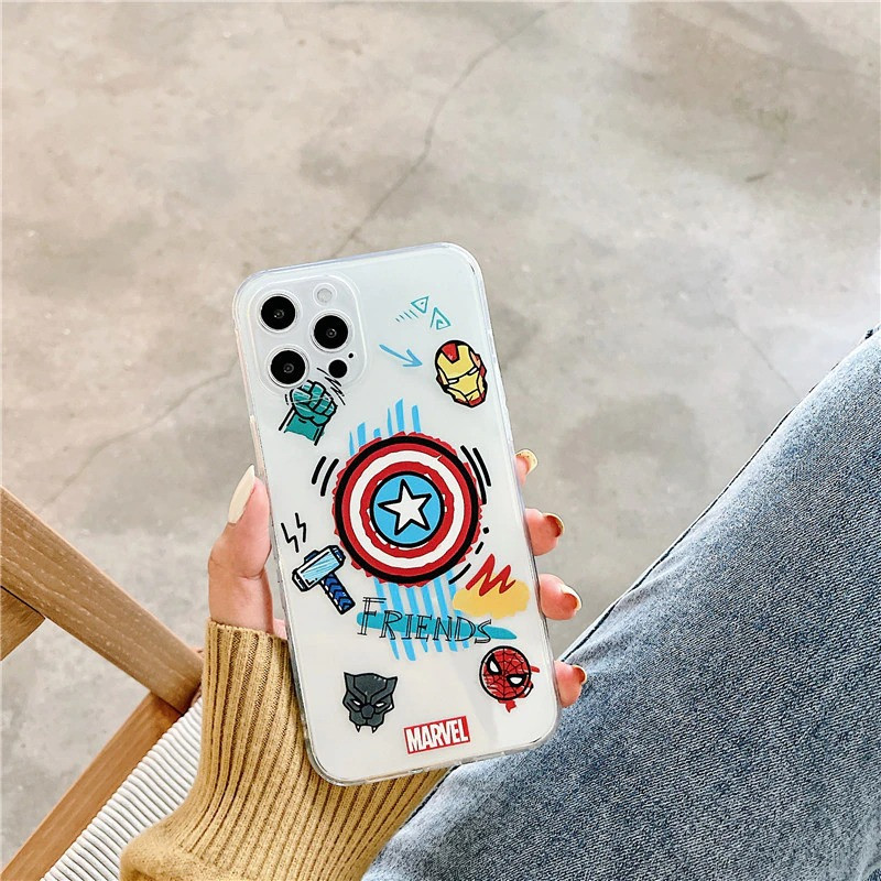 Avengers Drawing iPhone Case