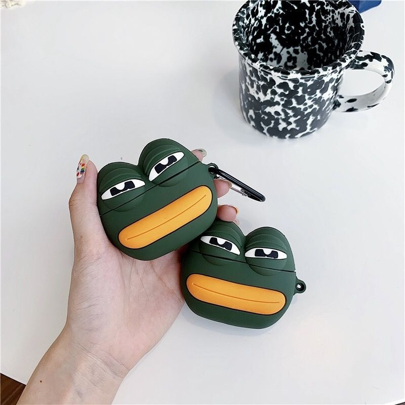 Pepe Frog Airpod Case