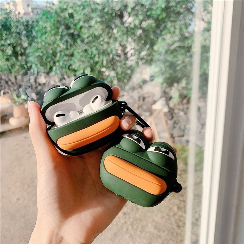 Pepe Frog Airpod Case