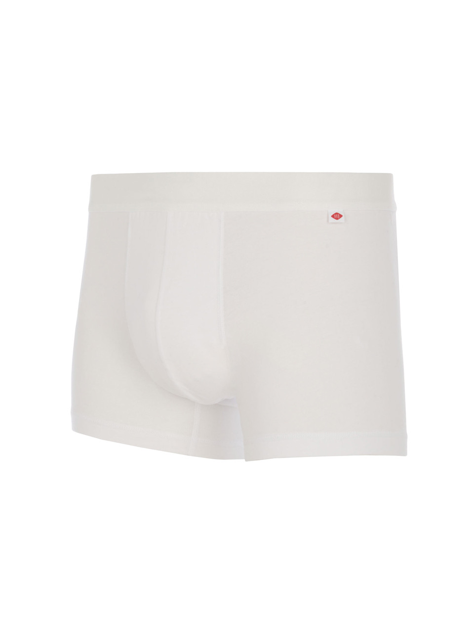 White HJ Cotton Stretch Boxer Shorts (2 pairs) | Peter Christian