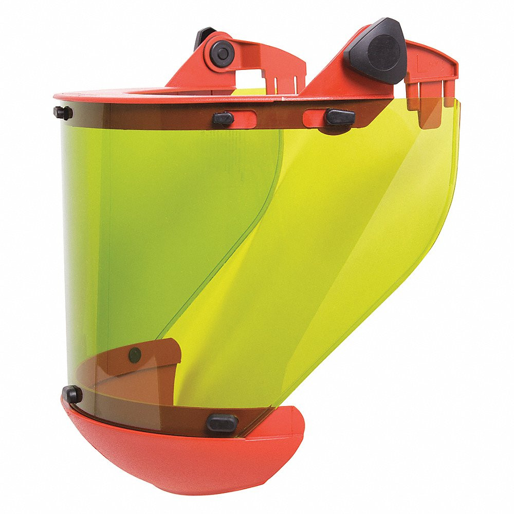 SALISBURY Arc Flash Faceshield,Green,14" W,8" H AS1000-NZ|IMS Bolt For ...