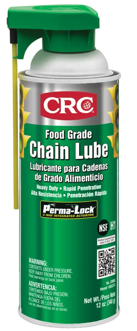 CRC Food Grade Chain Lubricant,Aerosol,12 oz 03055 | Industrial ...