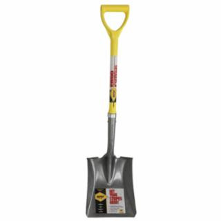 NUPLA SQ POINT SHOVEL- 14 GAUGE ERGO D-HANDLE - IMS Bolt