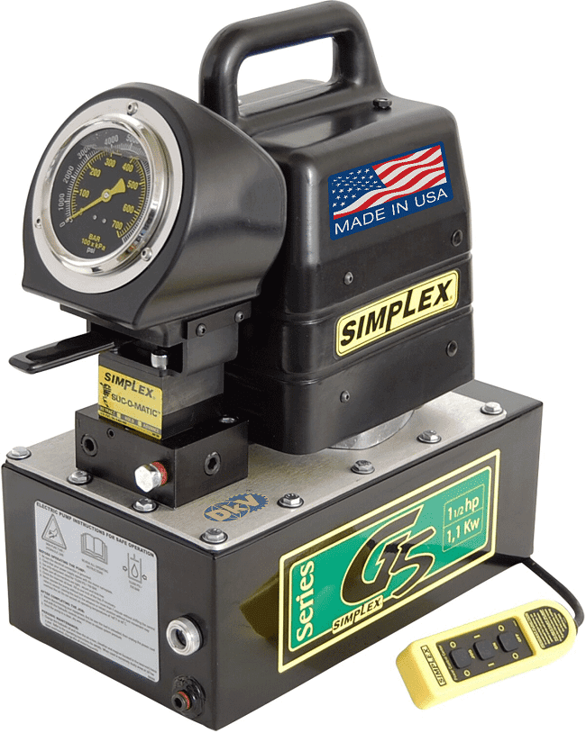 SIMPLEX 1.5 HP DUMP PUMP 2 GAL - IMS Bolt