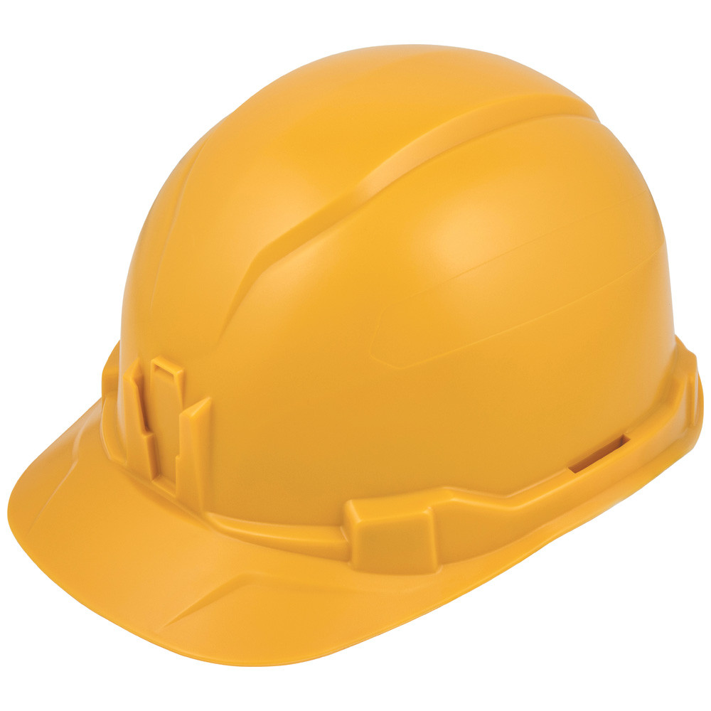 Klein Tools 60535 Hard Hat, Non-Vented, Cap Style, Yellow | Industrial ...