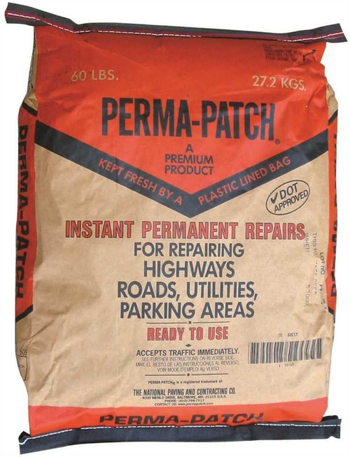 PERMA-PATCH Pavement Repair Patch,60 lb.,Bag PP-60-C | Industrial ...