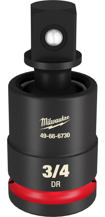 Milwaukee SHOCKWAVE Impact Duty 3/4" Drive Universal Joint - 49-66-6730 ...