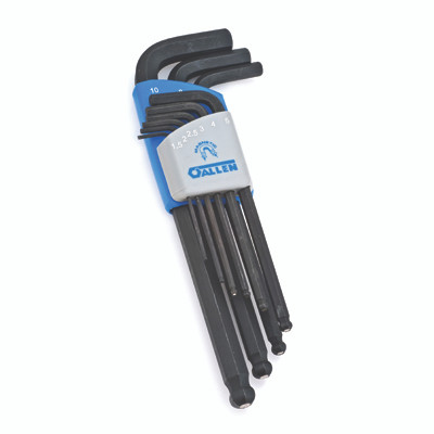ALLEN SET MAGNETIC HEX KEY 9PC BALL - Industrial Maintenance Supply