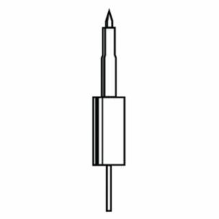 WELLER .015DIA.X200L CONICAL TIP F/MT1500 - IMS Bolt