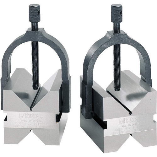 MITUTOYO V-BLOCK SET 2" W/CLAMP - Industrial Maintenance Supply
