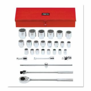PROTO SET SKT 3/4 DR 28 PC 12PT METRIC - Industrial Maintenance Supply