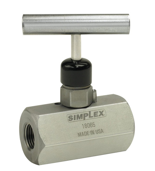 SIMPLEX 18065 SHUT-OFF NEEDLE VALVE - Industrial Maintenance Supply