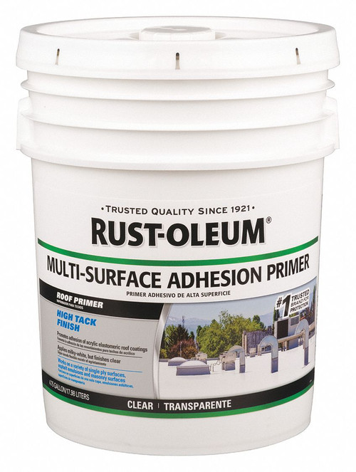 Rust-Oleum Roofing 326036 Multi-Surface Roof Primer Clear 4.75 Gal ...