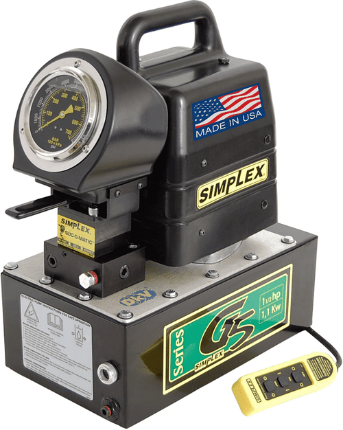 SIMPLEX 1.5 HP DUMP PUMP 2 GAL - Industrial Maintenance Supply