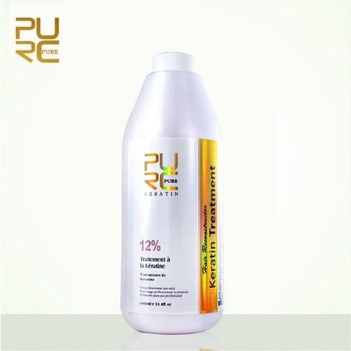 Pure Keratin Smoothing Treatment 12% | At-Home Keratin Kit for Afro ...